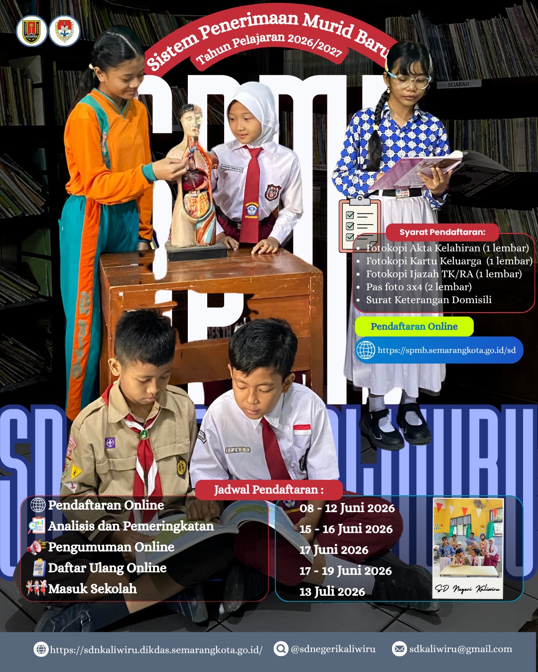 SPMB SD NEGERI KALIWIRU